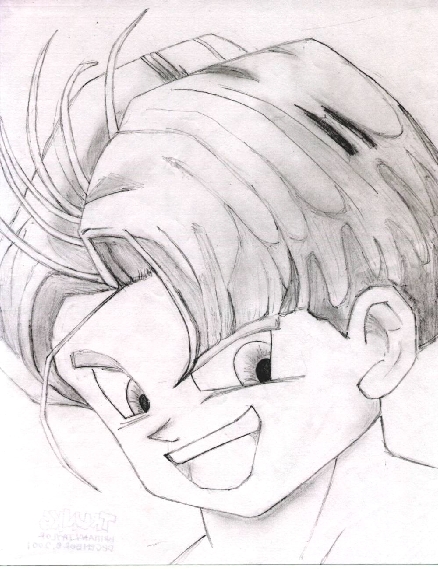 Chibi Trunks by haiyadragon