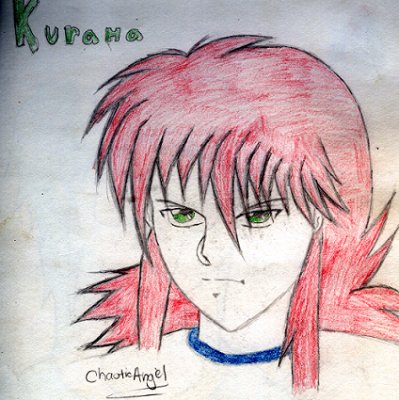 Human Kurama by Chaotic Angel