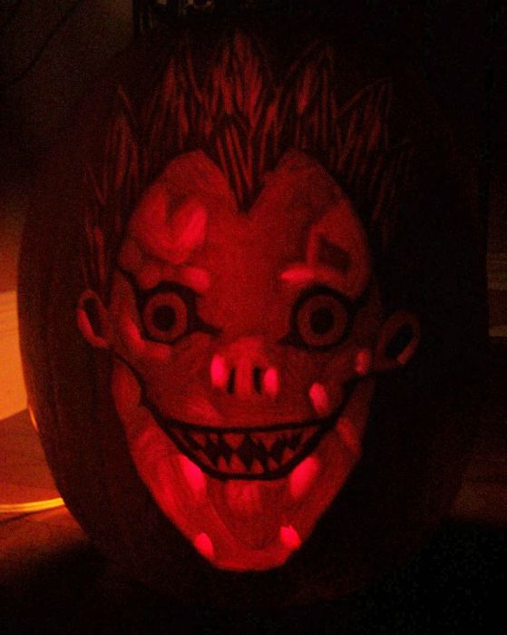 Ryuk Pumpkin by Momo-Hime