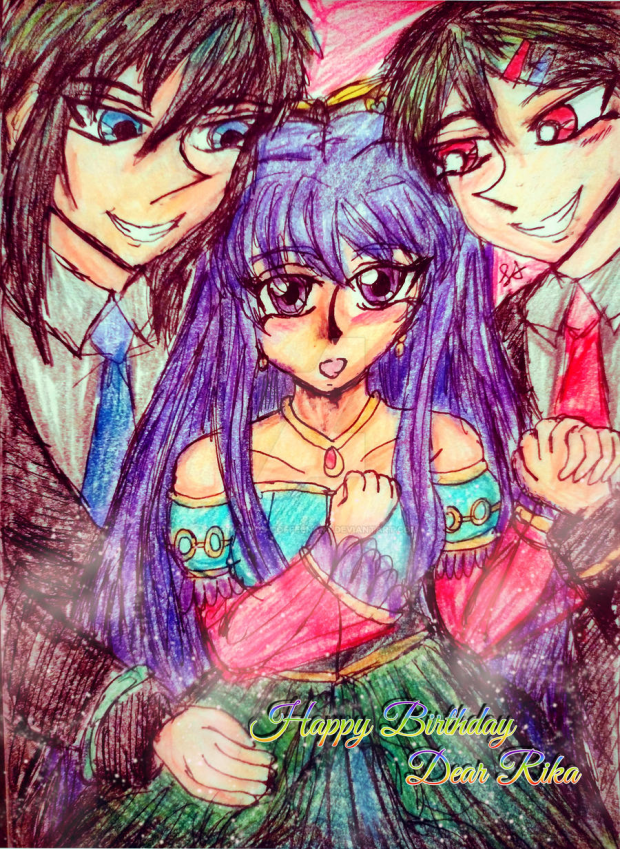 Happy Birthday Rika by Rainbow Dragon