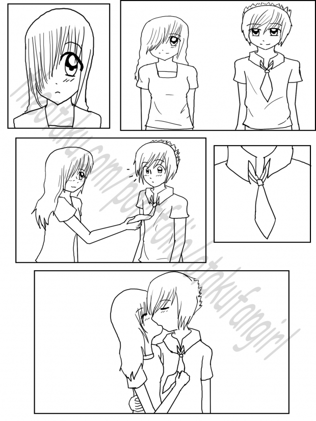comic line art by otakufangirl