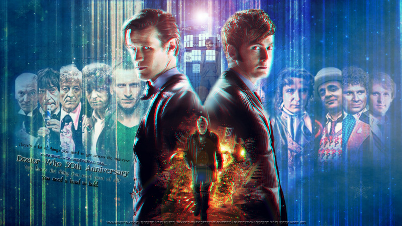 Doctor Who~50th anniversary~ by Rainbow Dragon